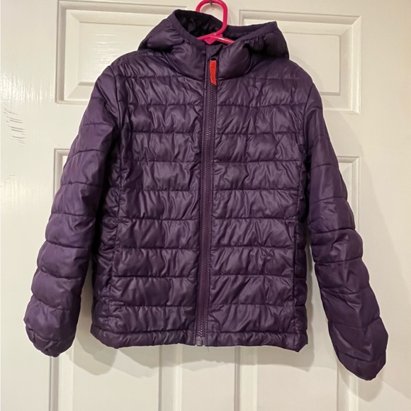 Primary | Jackets & Coats | Primary Kids Deep Purple Puffer Jacket ...